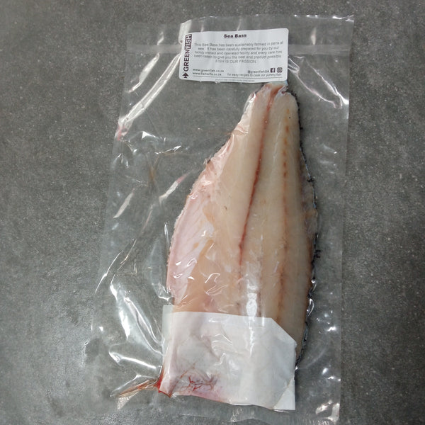 Sea Bass Fillets | Frozen Box | Cultivated | 4 x 400g – Greenfish