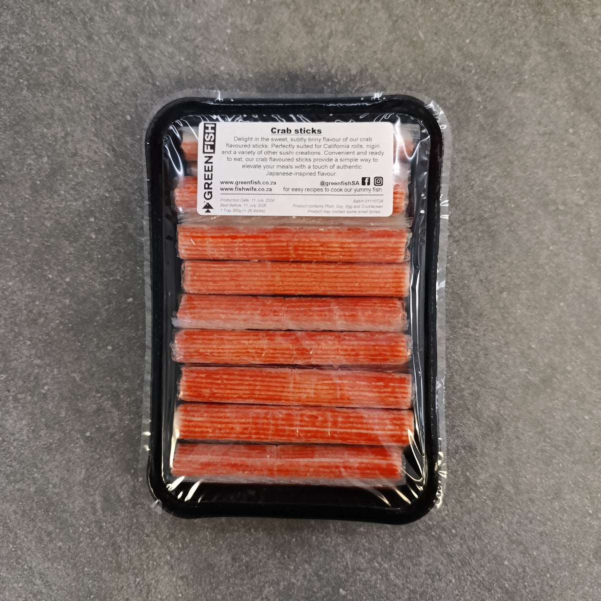 Crab flavoured sticks | Frozen box | 800g – Greenfish