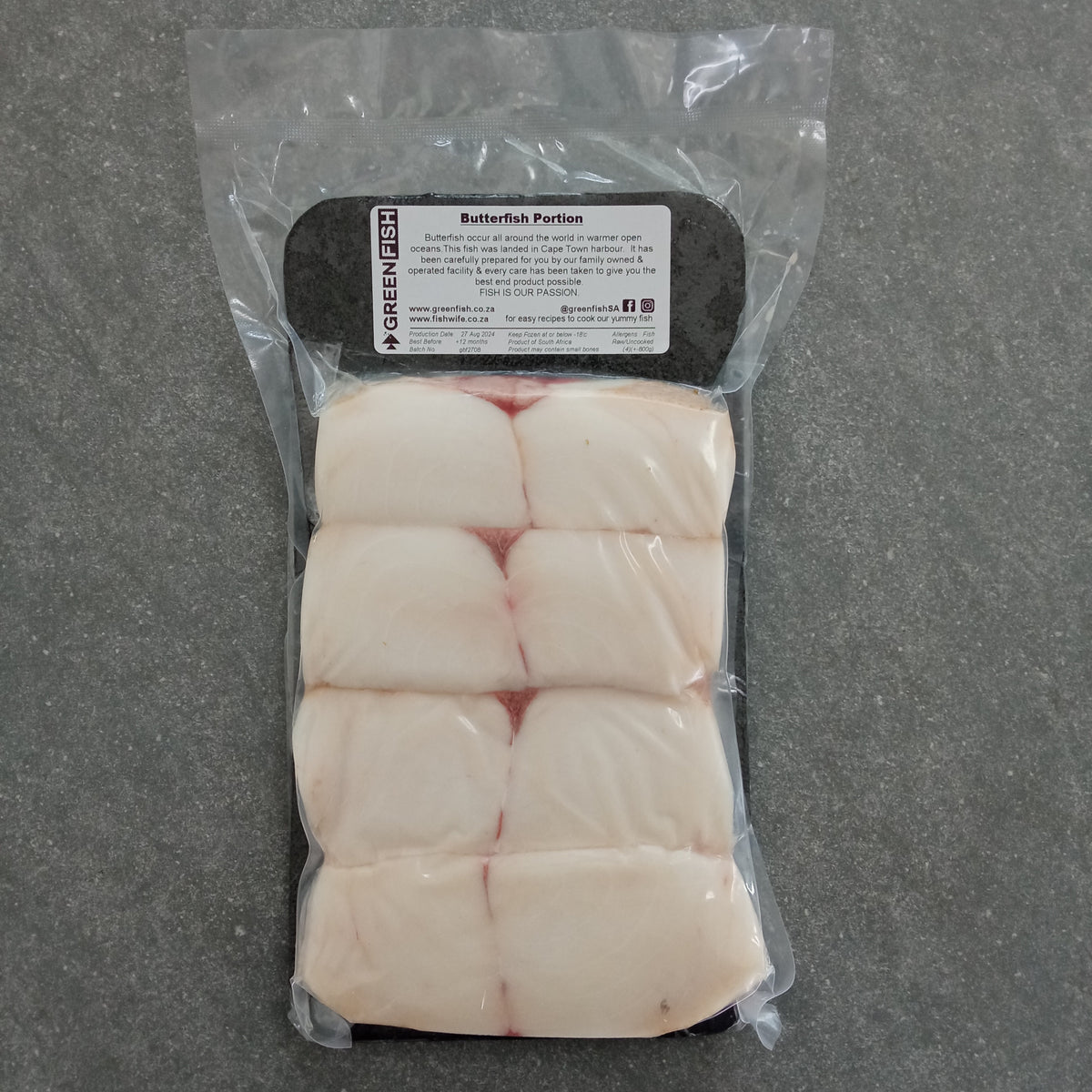 Butterfish Portions | Portion Frozen Box | Premium Portion Range | 4 x ...