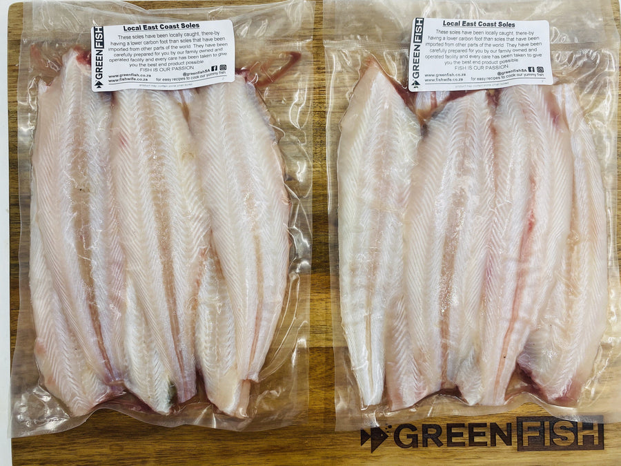 East Coast Sole | Frozen Box | Wild caught | x2 – Greenfish