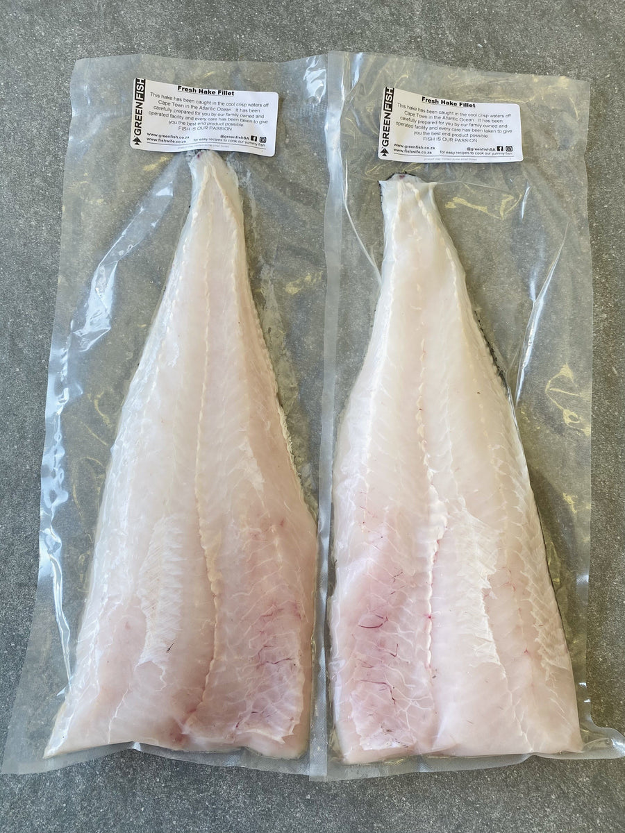 Hake Fillets | Fresh Fish Box | 1.5kg | Caught off Cape Point – Greenfish